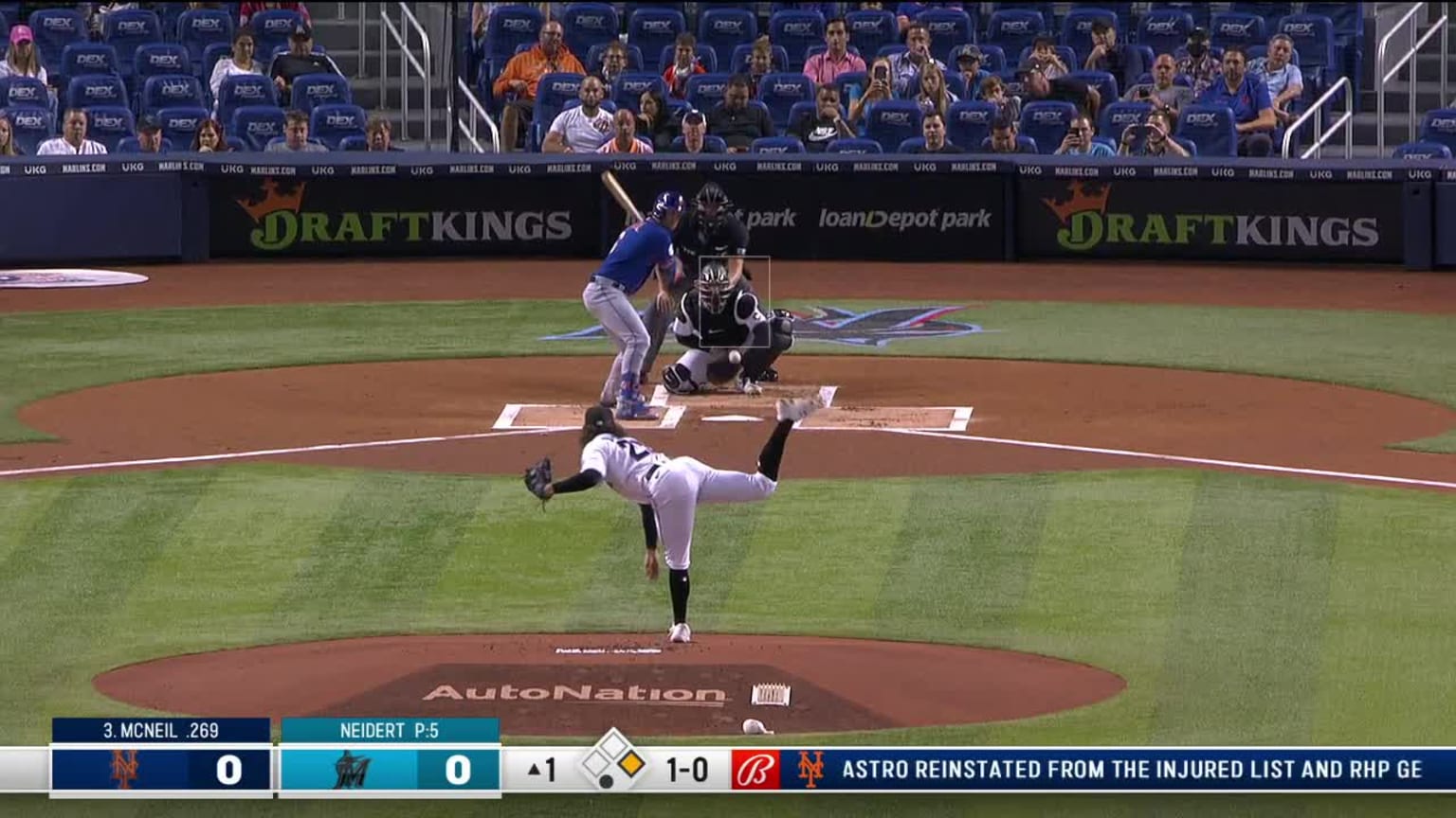 Nick Neidert Ball to Jeff McNeil | 08/03/2021 | Los Angeles Angels