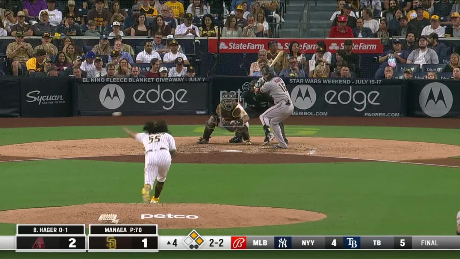 Jake Hager strikes out swinging. | 06/21/2022 | MLB.com