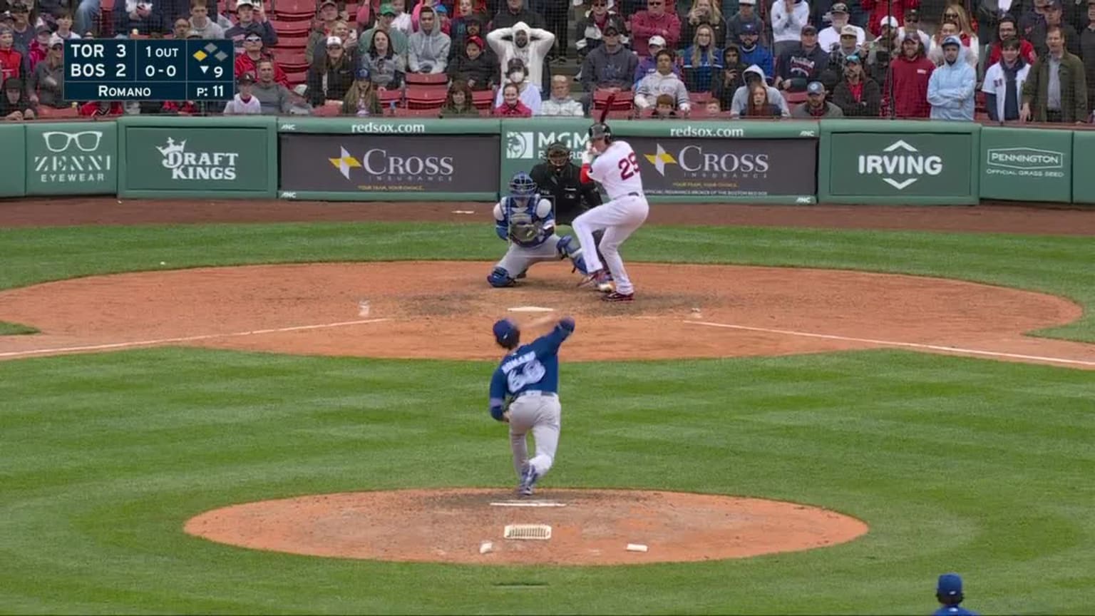 Bobby Dalbec grounds out, third baseman Matt Chapman to first baseman ...