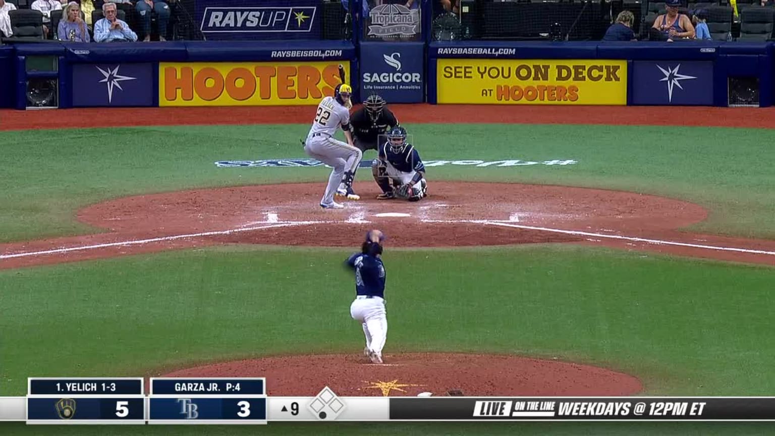 Ralph Garza Jr. Swinging Strike to Christian Yelich | 06/29/2022 | MLB.com