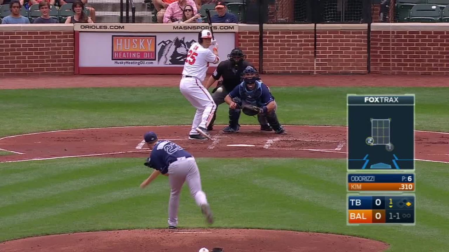 Hyun Soo Kim grounds into a force out, first baseman Richie Shaffer to shortstop Brad Miller ...