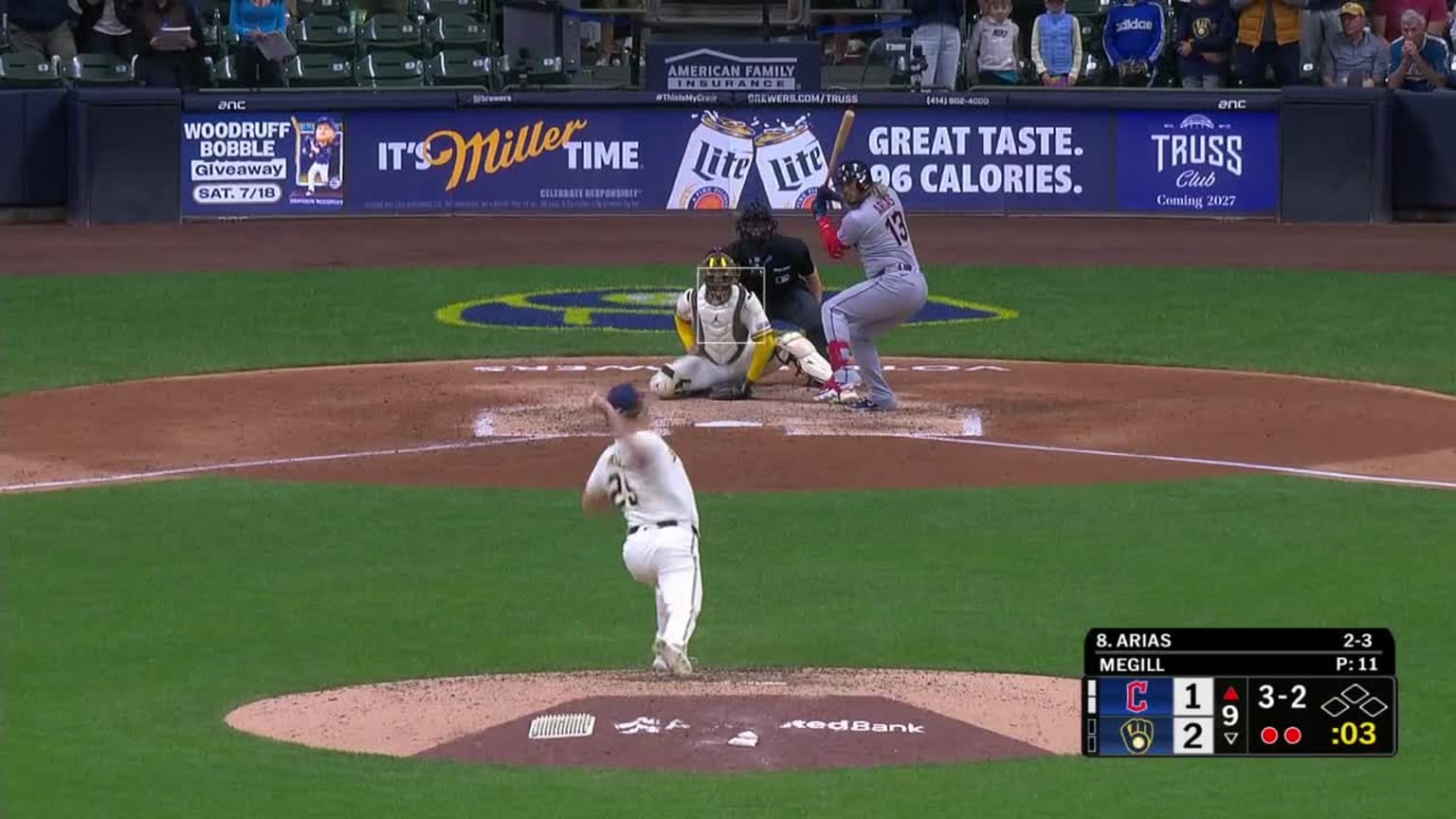 Gabriel Arias strikes out swinging. | 06/16/2026 | MLB.com