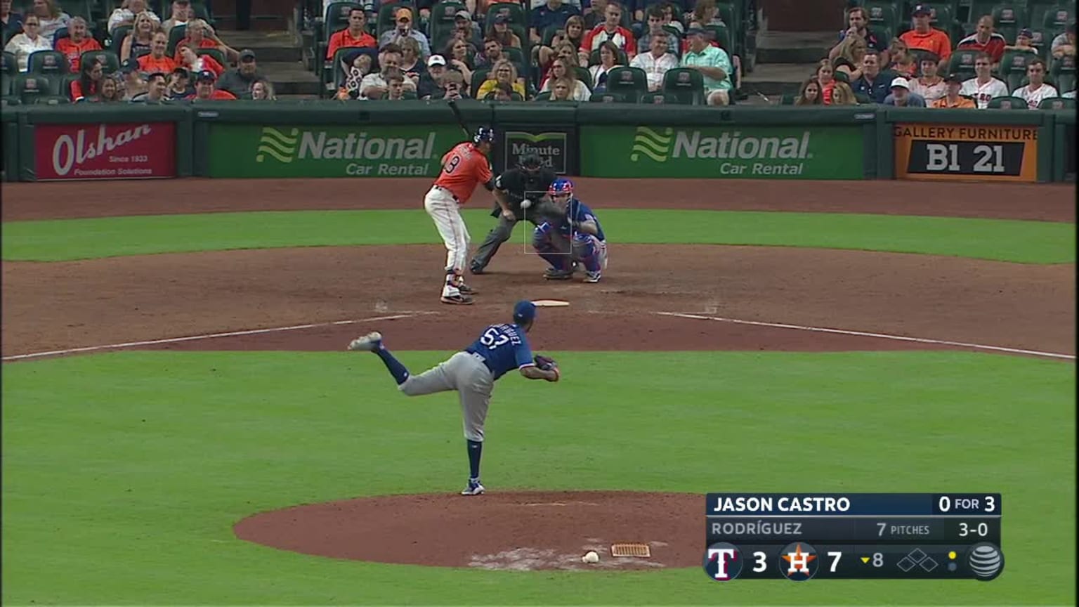 Joely Rodriguez Called Strike to Jason Castro | 07/23/2021 | MLB.com