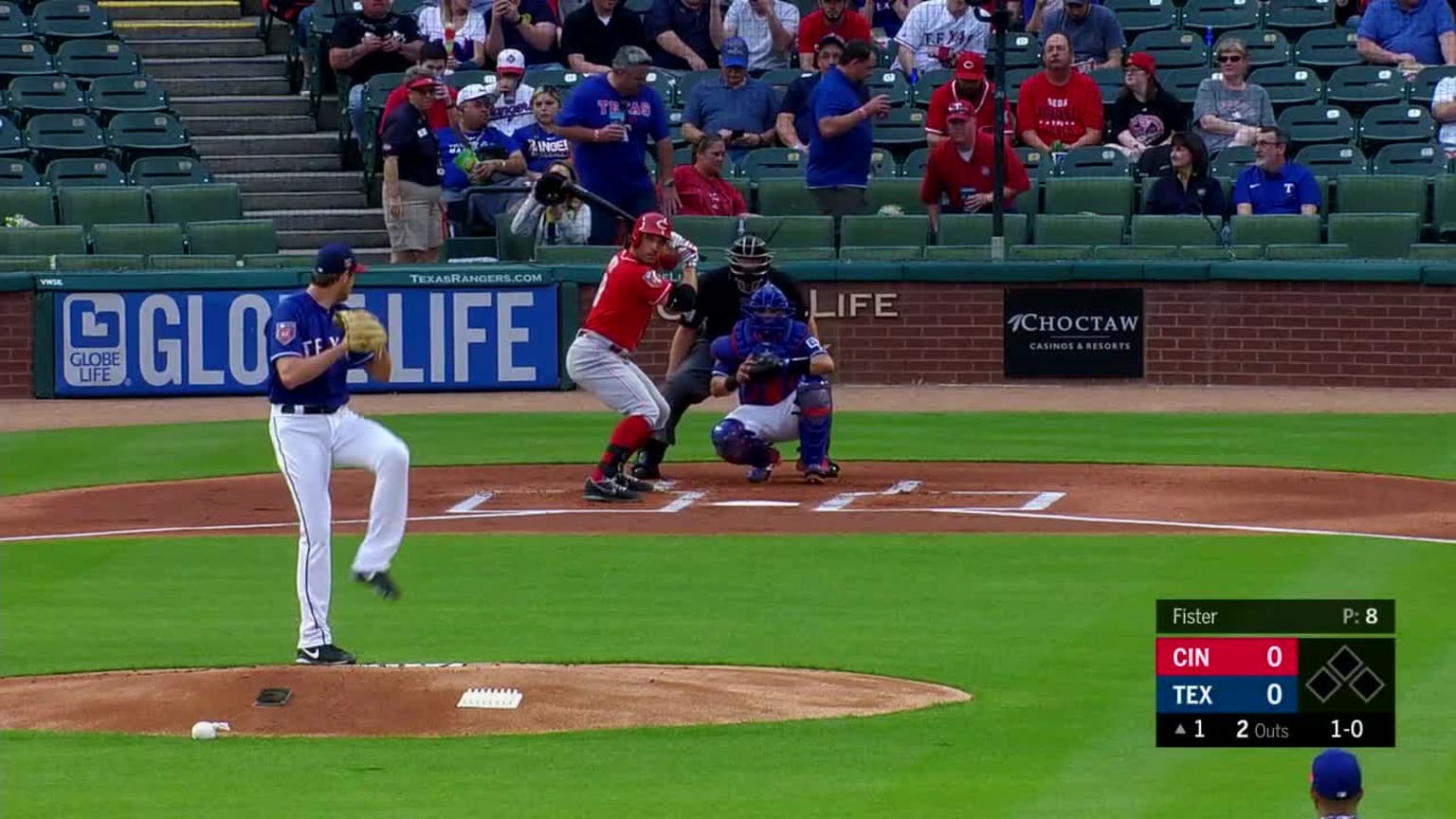 Doug Fister Called Strike to Joey Votto | Toronto Blue Jays
