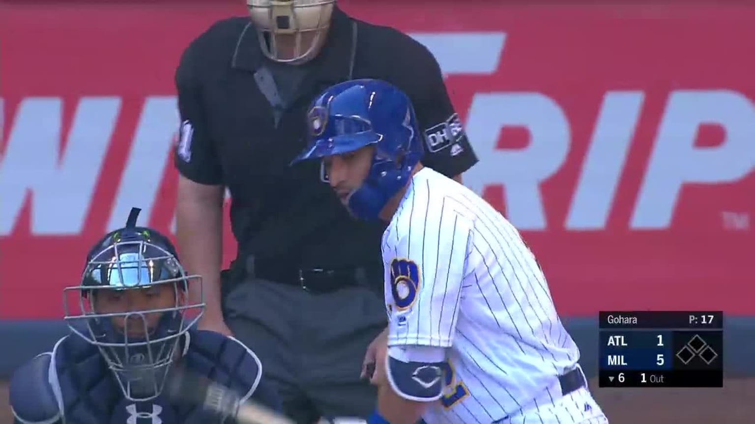 Luiz Gohara Swinging Strike to Nate Orf | 07/08/2018 | MLB.com