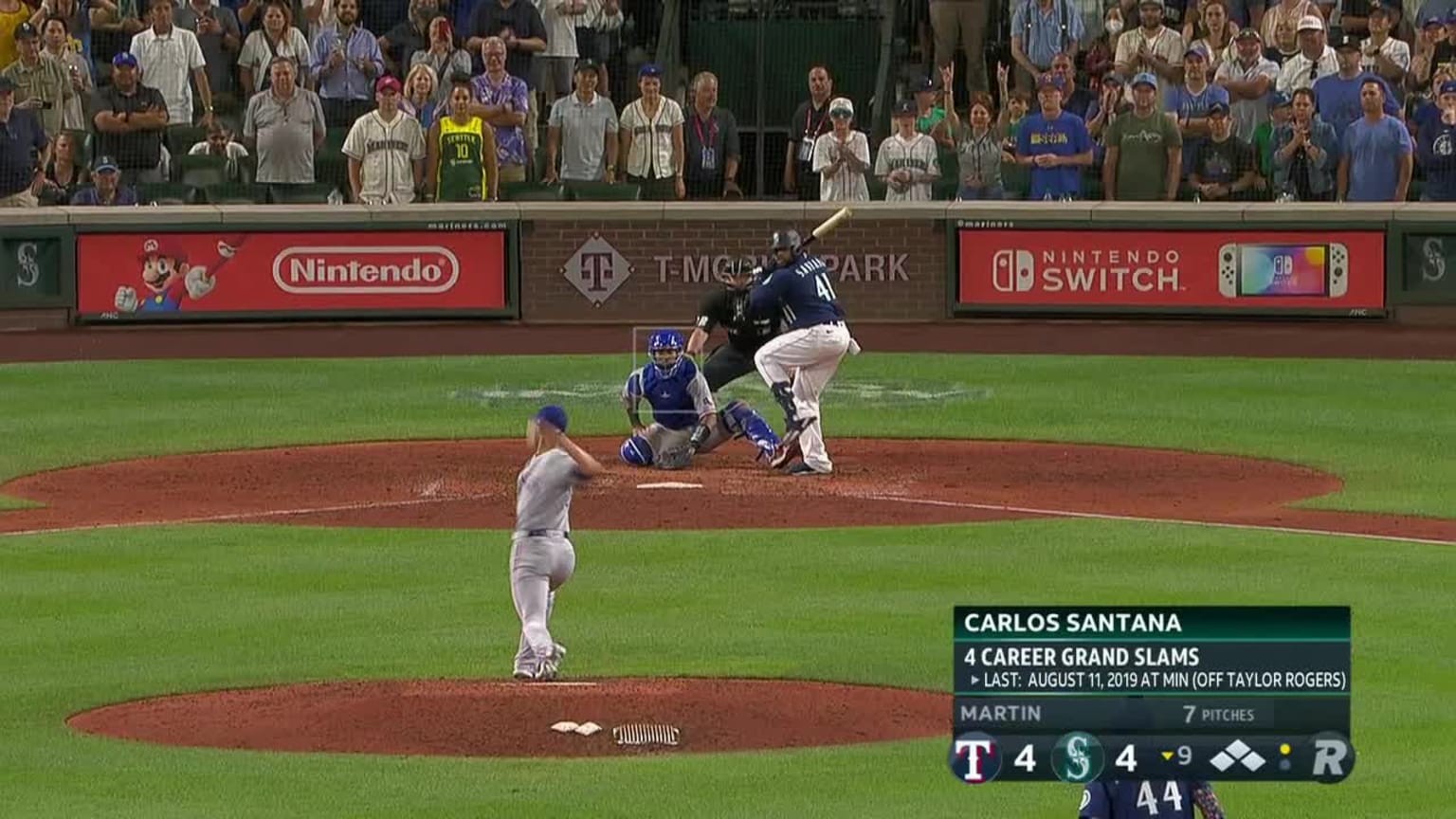 Brett Martin Called Strike to Carlos Santana | 07/26/2022 | MLB.com