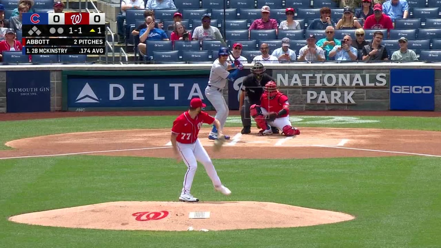 Cory Abbott Called Strike to Zach McKinstry | 08/17/2022 | MLB.com