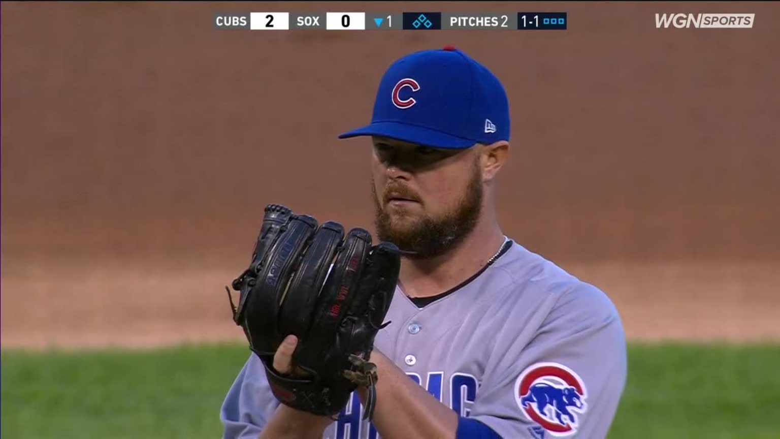 Jon Lester Ball to Tim Anderson | 09/22/2018 | St. Louis Cardinals