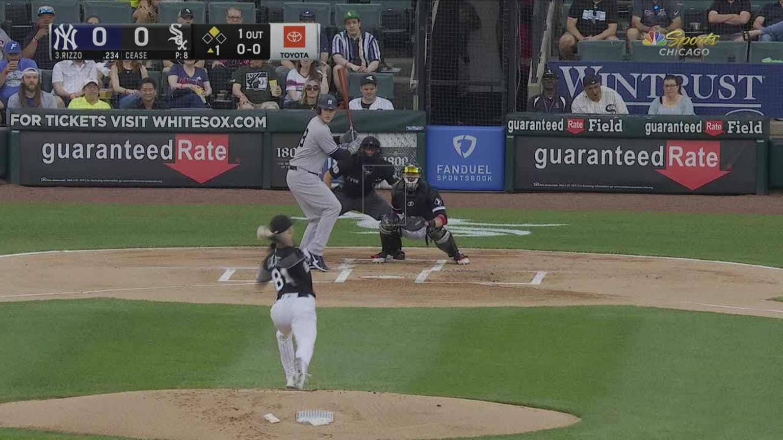 Dylan Cease Called Strike to Anthony Rizzo | 05/12/2022 | MLB.com