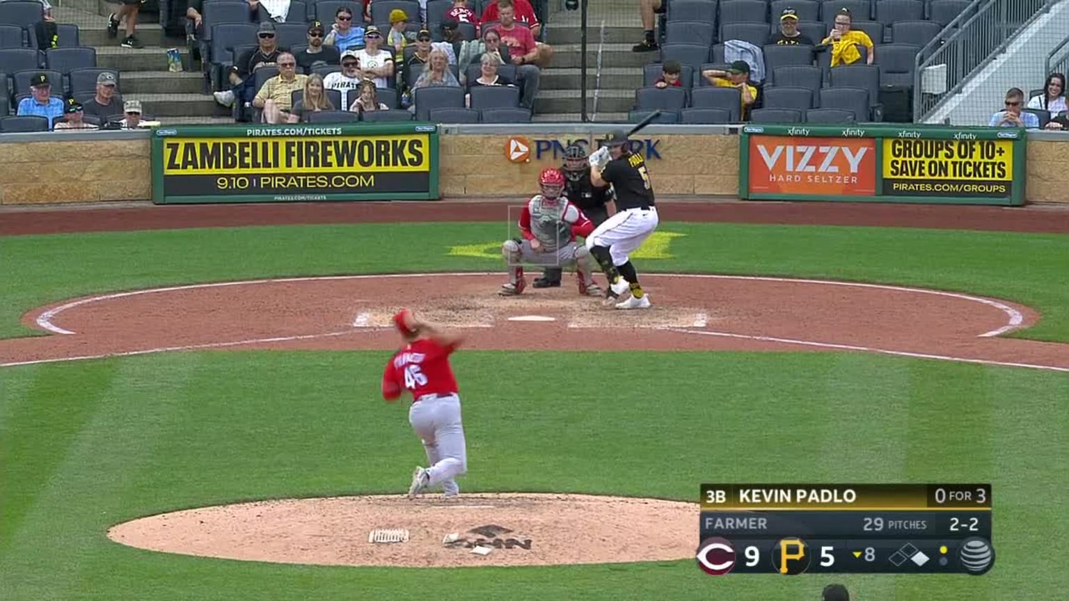 Kevin Padlo strikes out on a foul tip. | 08/21/2022 | MLB.com