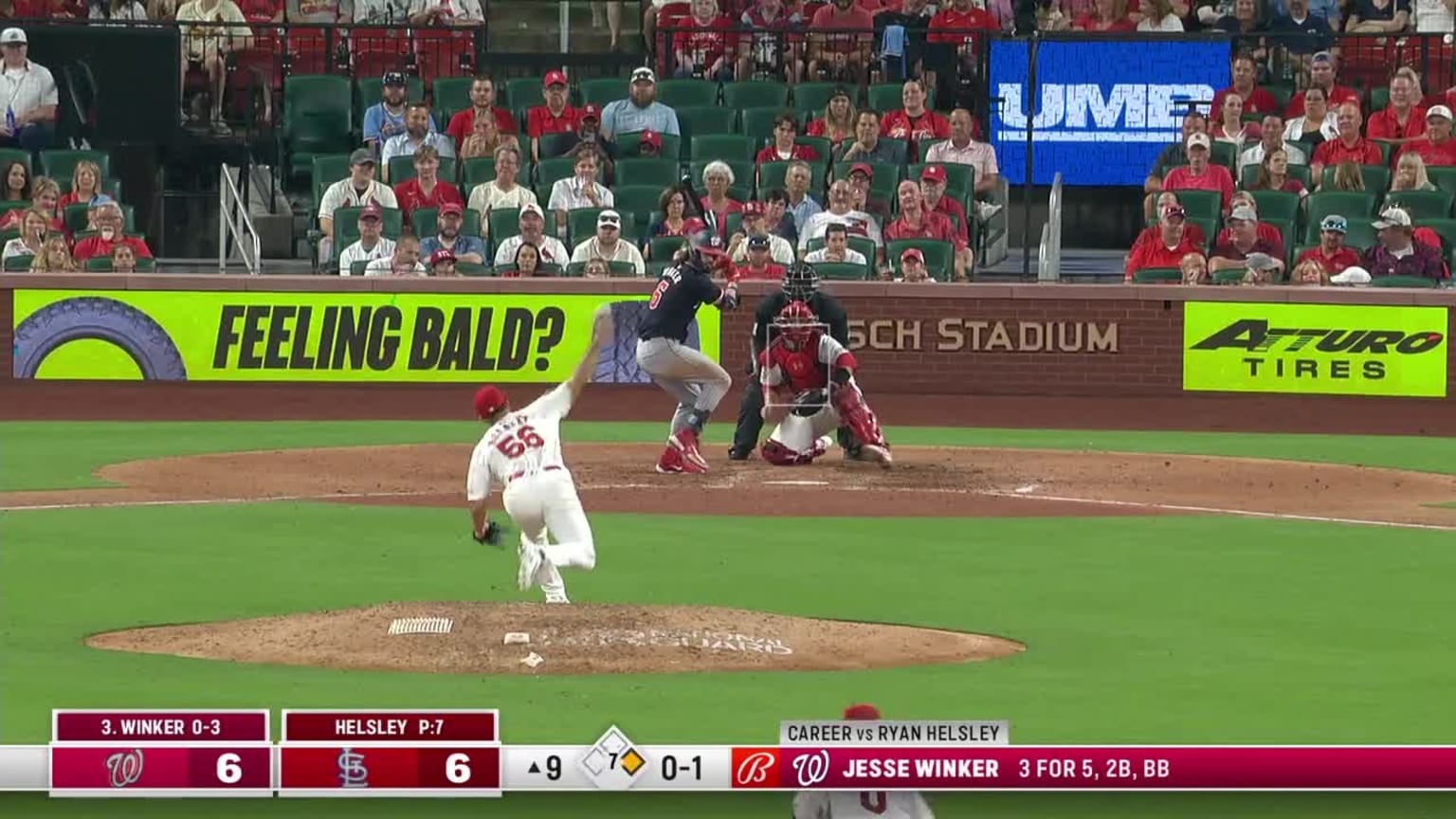Ryan Helsley Ball to Jesse Winker | 07/26/2024 | MLB.com