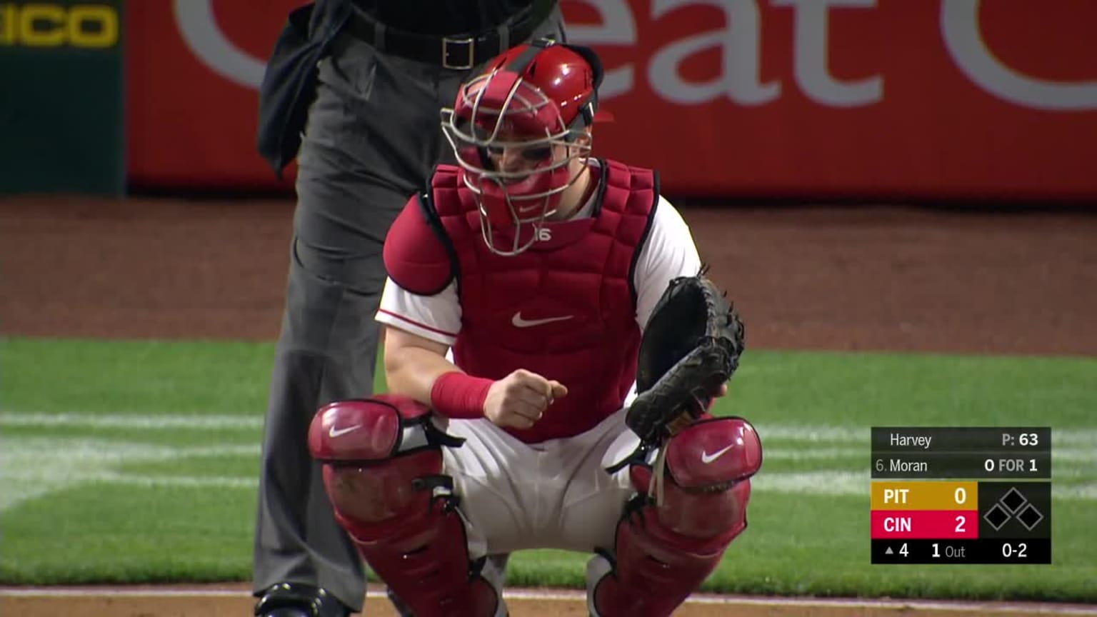 Colin Moran homers (4) on a fly ball to right field. | 05/22/2018 | MLB.com