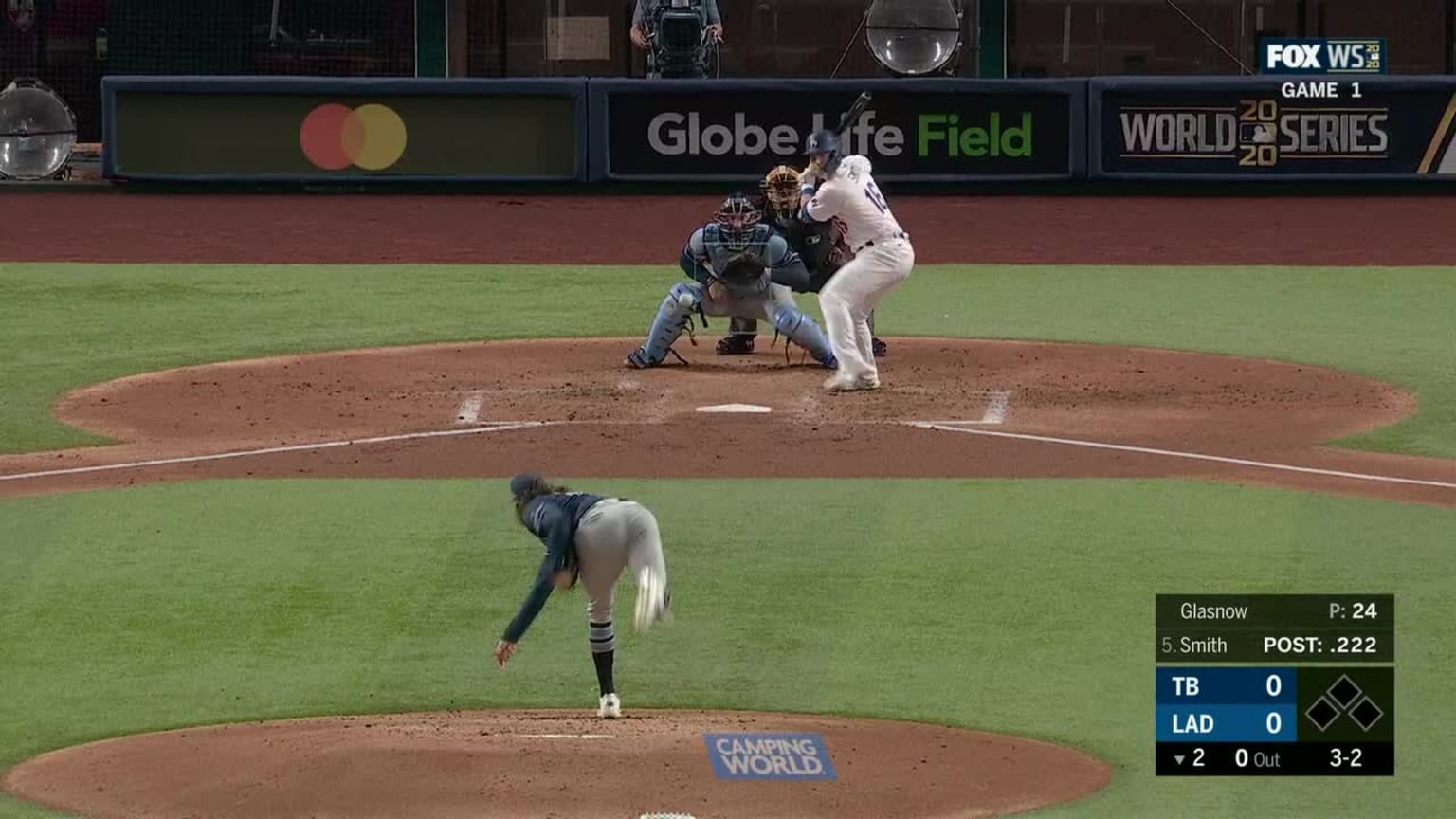 Will Smith strikes out swinging. | 10/20/2020 | MLB.com