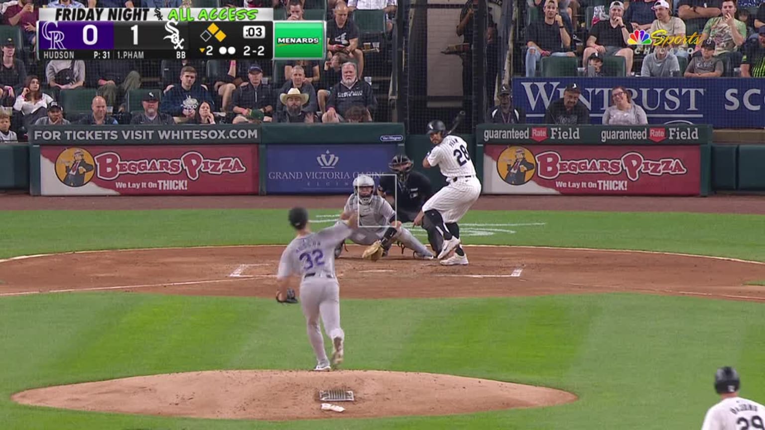 Tommy Pham grounds out, third baseman Ryan McMahon to first baseman Michael Toglia. | 06/28/2024 ...