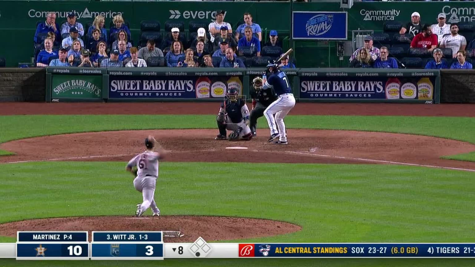 Seth Martinez Ball to Bobby Witt Jr. | 06/03/2022 | MLB.com
