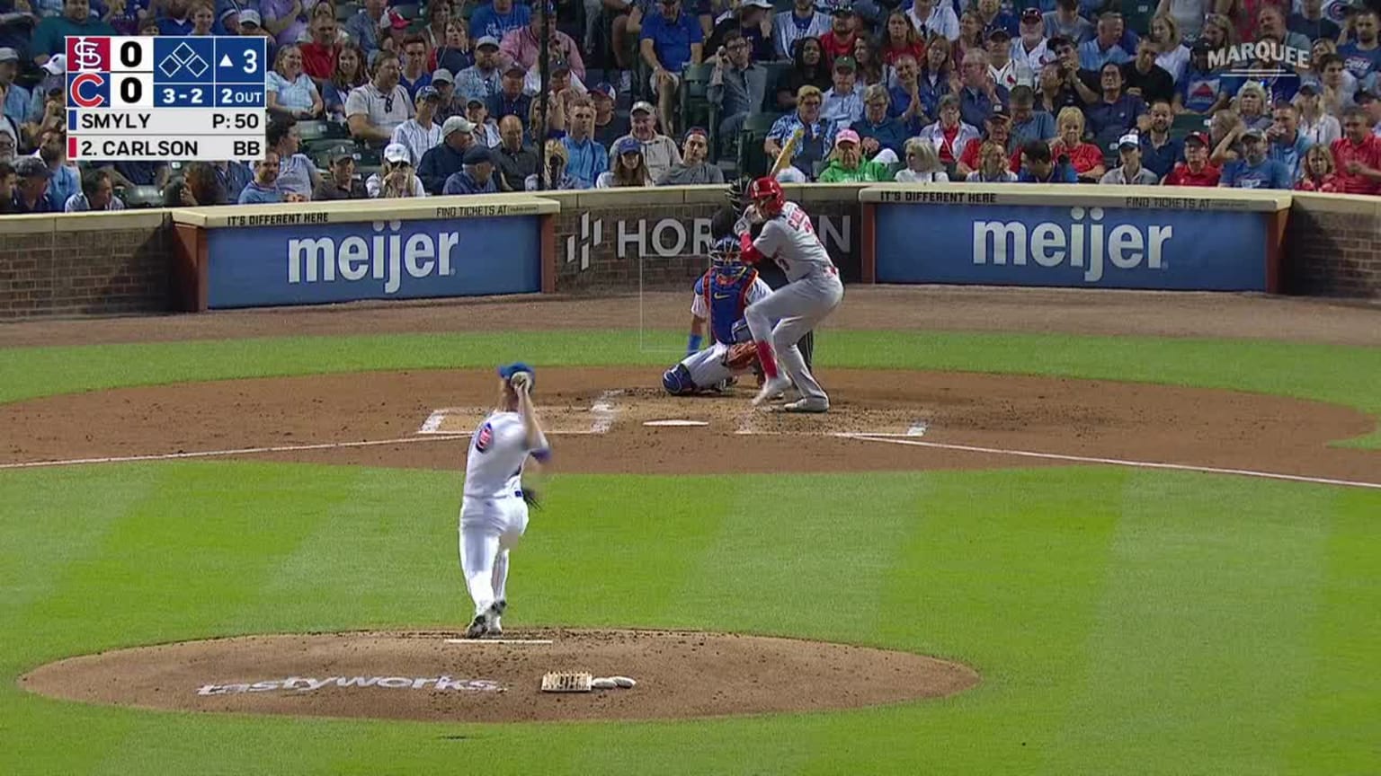 Dylan Carlson walks. | 08/22/2022 | MLB.com