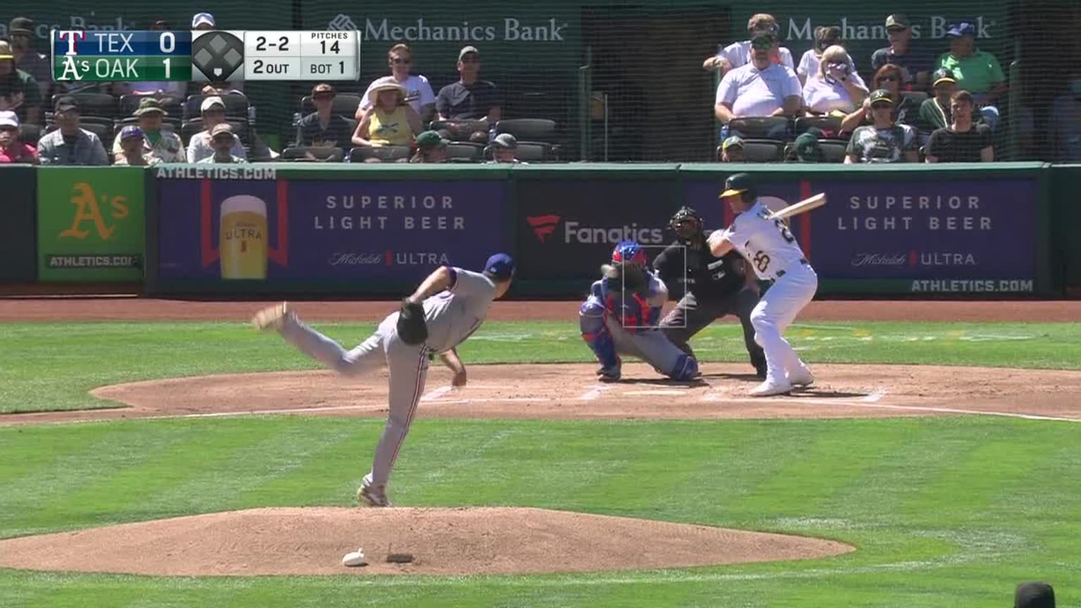 Wes Benjamin Ball to Matt Chapman | 09/11/2021 | MLB.com