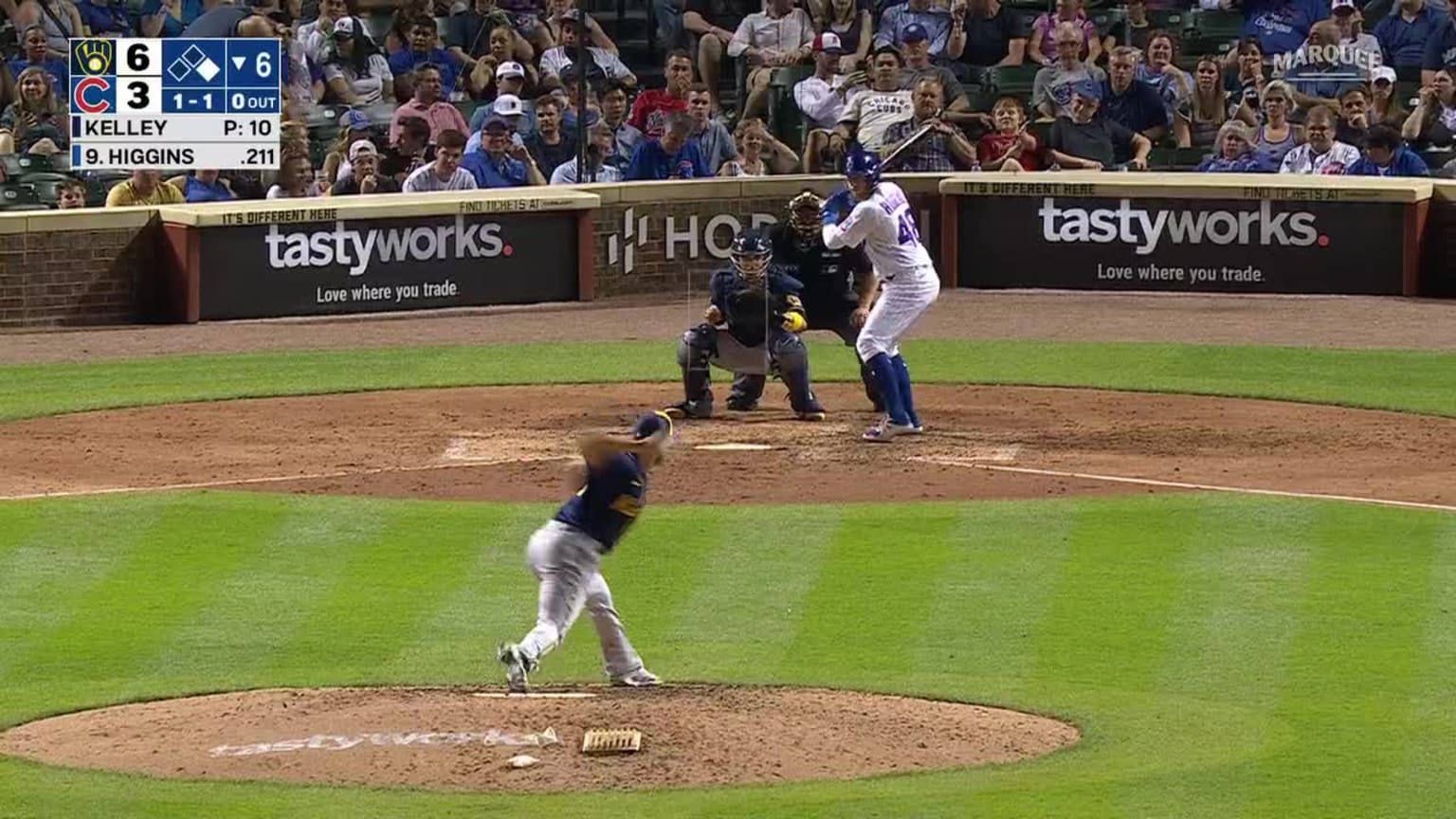 P.J. Higgins homers (2) on a fly ball to left center field. Nick ...