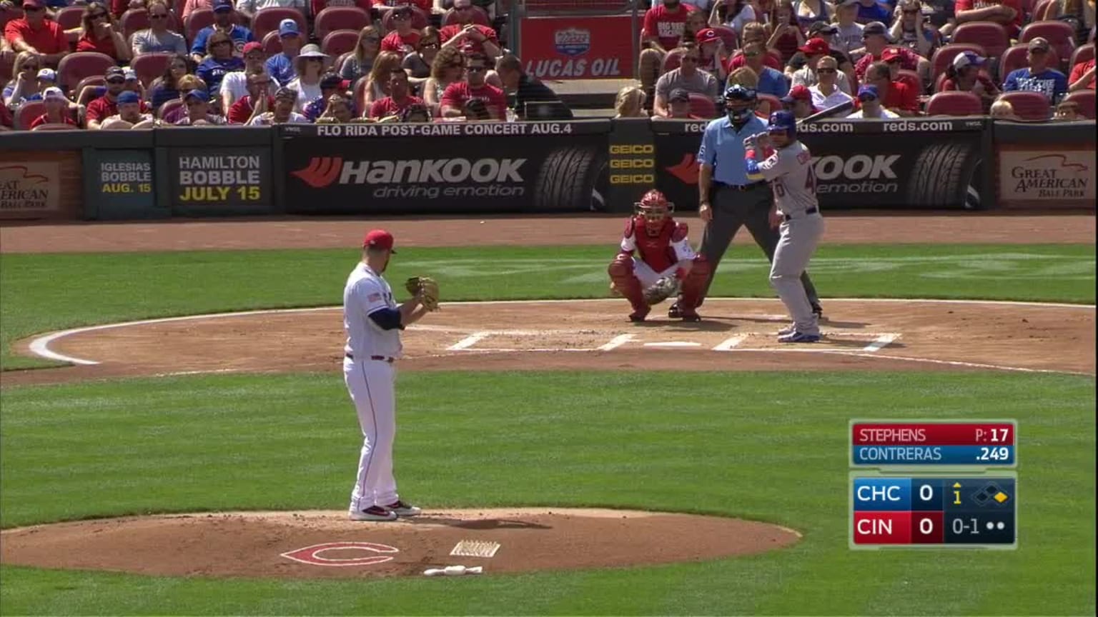 Jackson Stephens Ball to Willson Contreras | 07/01/2017 | Atlanta Braves