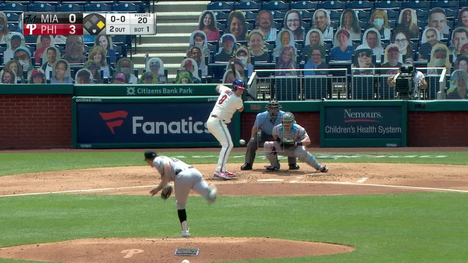 Robert Dugger Ball to Jay Bruce | 07/26/2020 | Cleveland Guardians