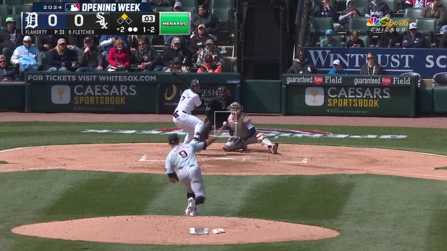 Dominic Fletcher strikes out swinging. | 03/31/2024 | MLB.com