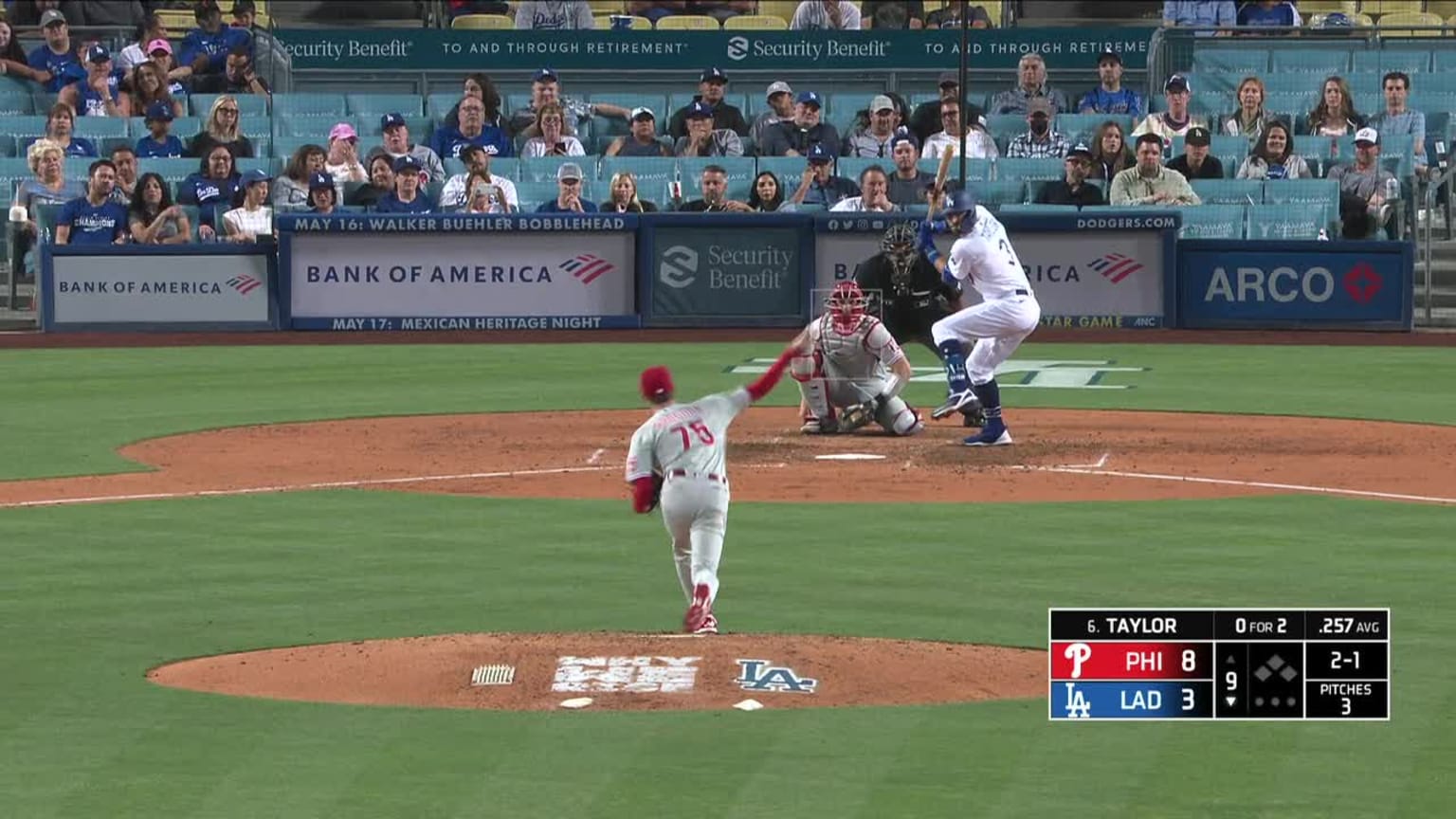 Connor Brogdon Ball to Chris Taylor | 05/14/2022 | MLB.com