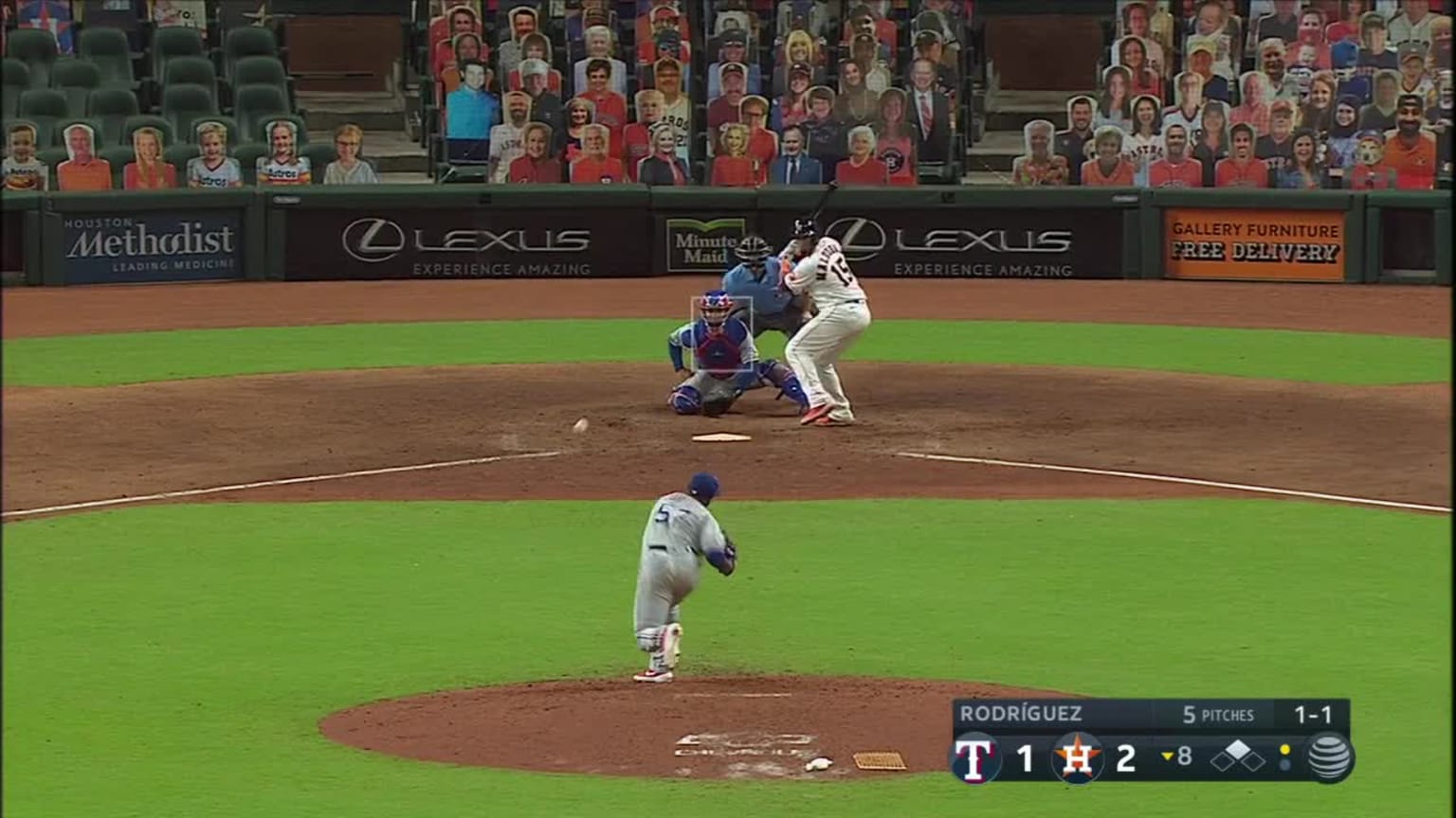 Joely Rodriguez Ball to Martin Maldonado | 09/02/2020 | MLB.com