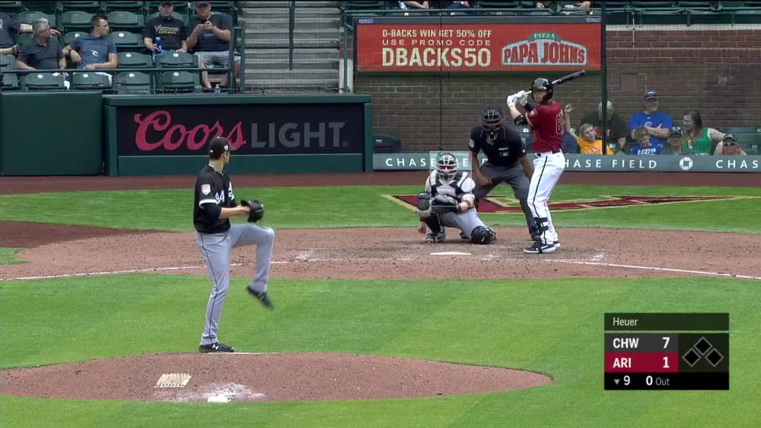 Codi Heuer Called Strike to Drew Ellis | MLB.com