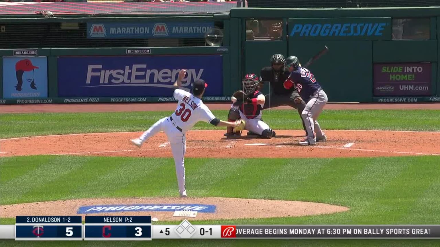 Kyle Nelson Ball to Josh Donaldson | 05/23/2021 | MLB.com