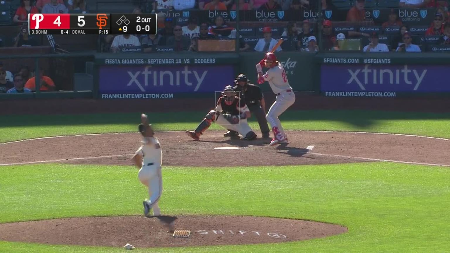 Camilo Doval Ball to Alec Bohm | 09/03/2022 | MLB.com