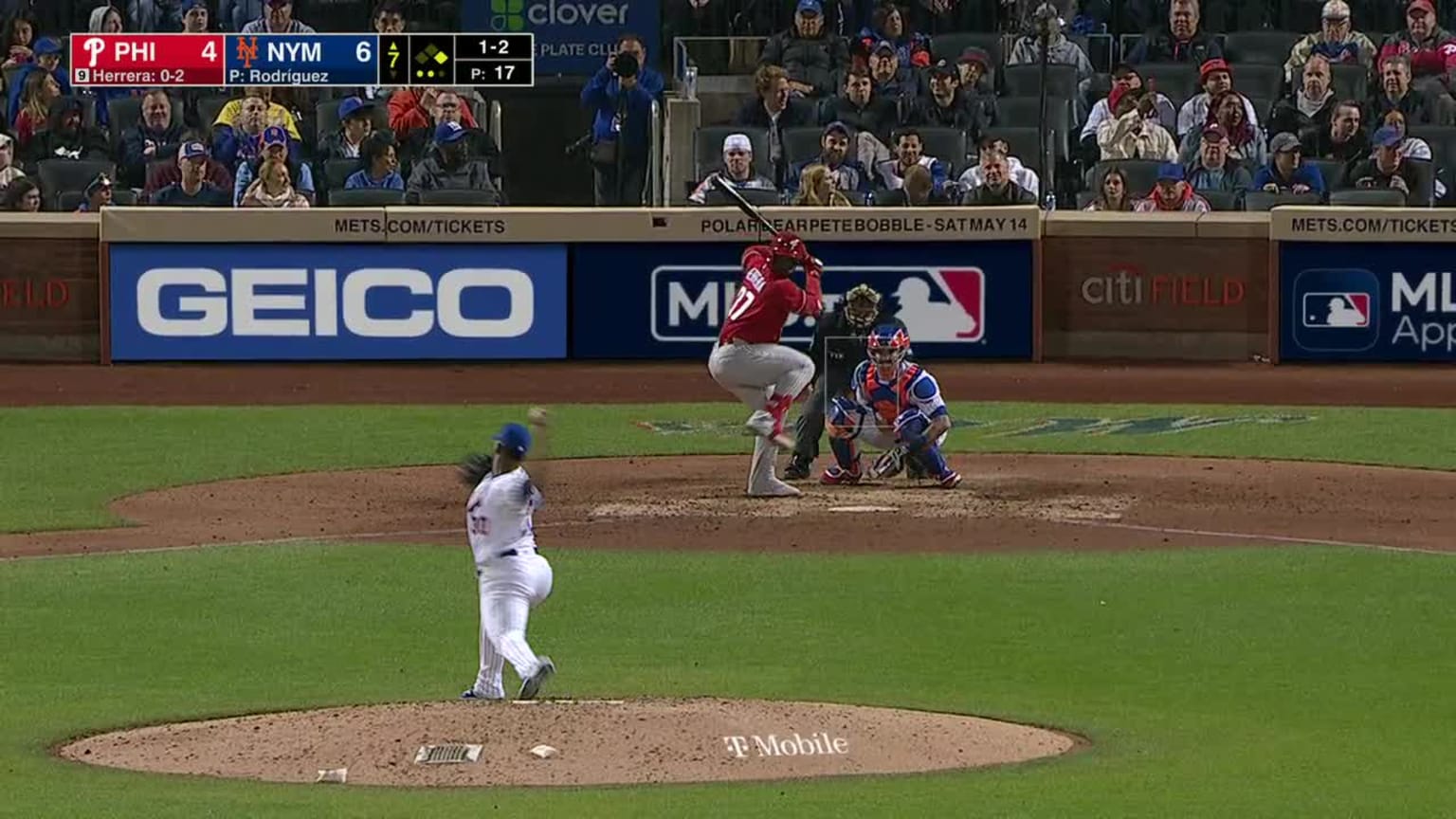 Joely Rodriguez Ball In Dirt to Odubel Herrera | 05/01/2022 | MLB.com