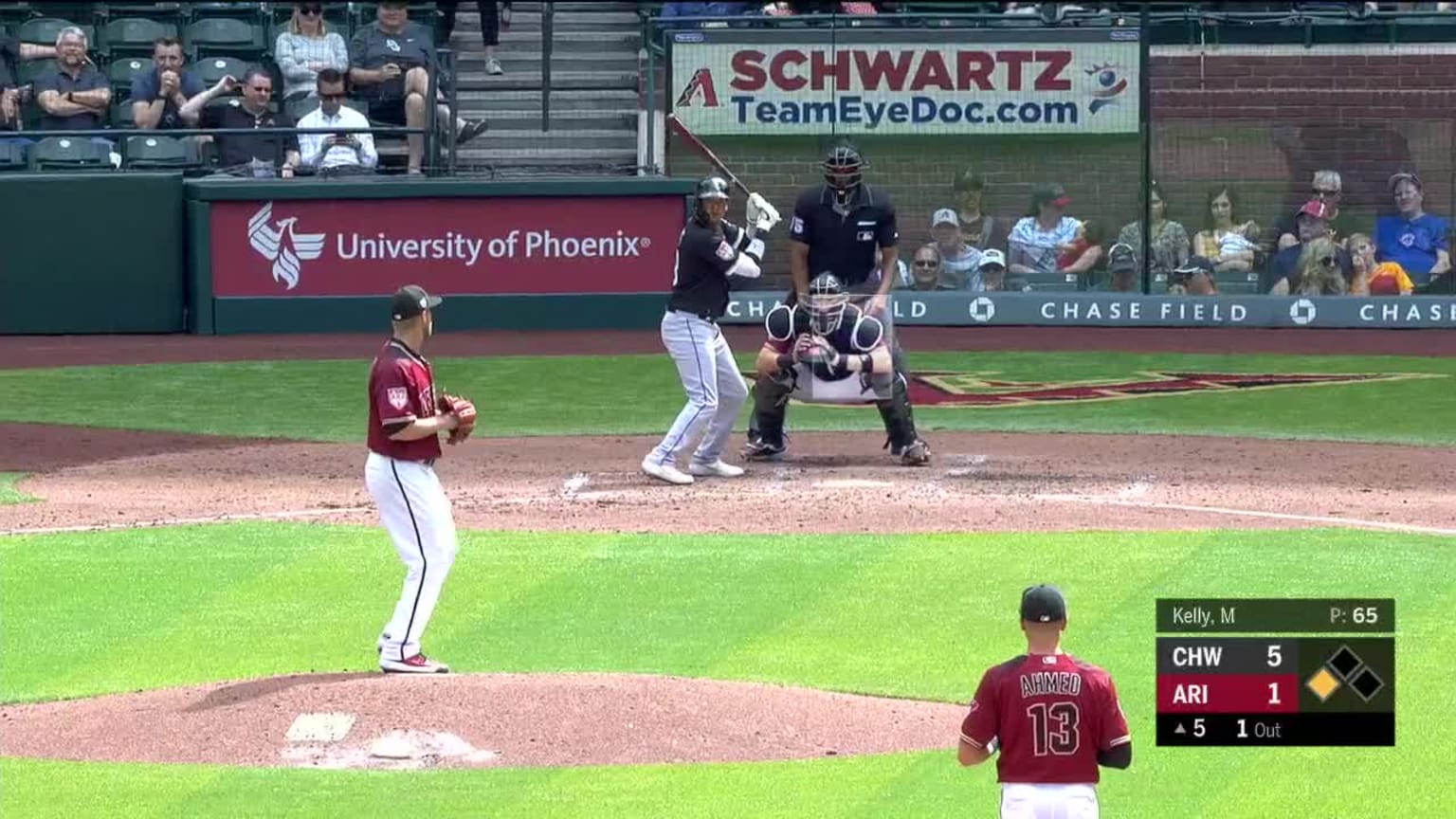 Merrill Kelly Called Strike to Ryan Goins | MLB.com