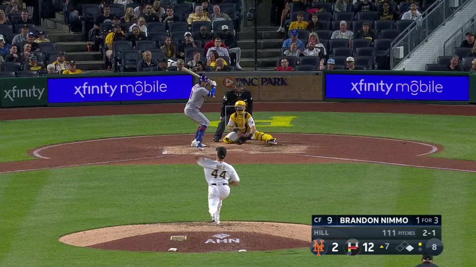 Rich Hill Swinging Strike to Brandon Nimmo | 06/09/2023 | MLB.com