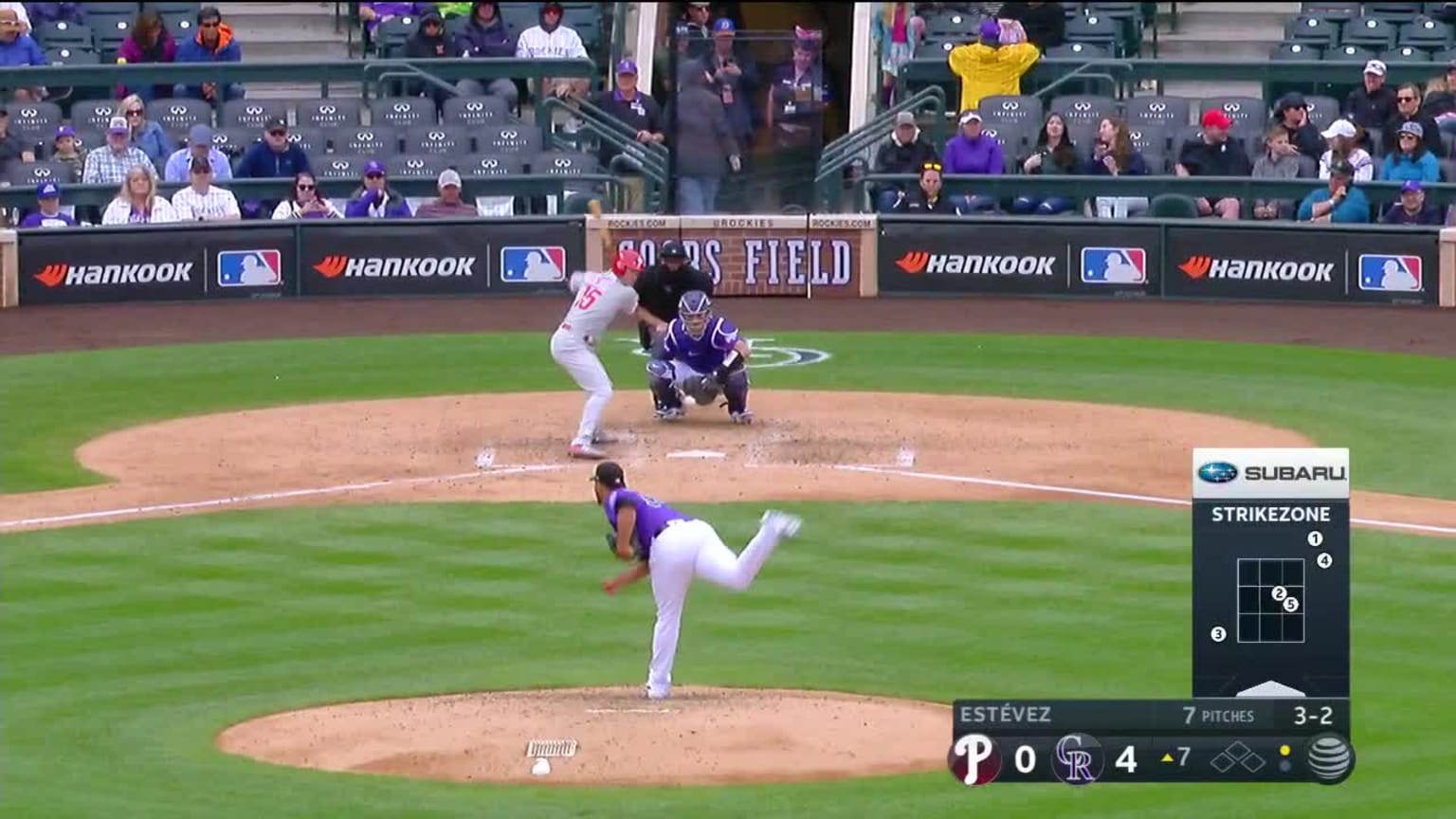 Andrew Knapp walks. | 04/21/2019 | MLB.com