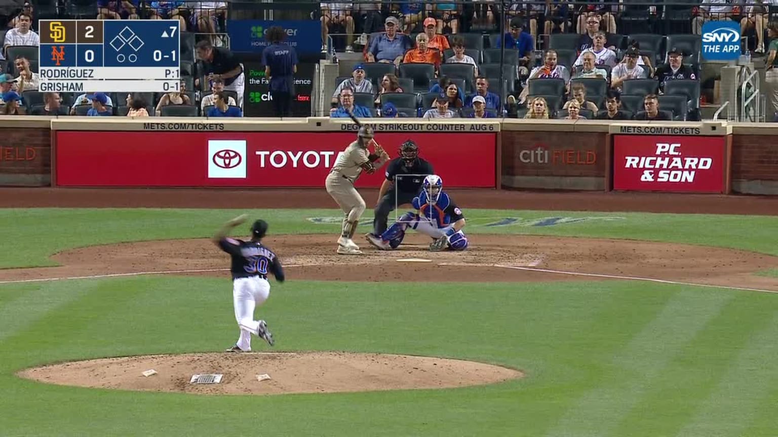 Joely Rodriguez Ball to Trent Grisham | 07/22/2022 | MLB.com