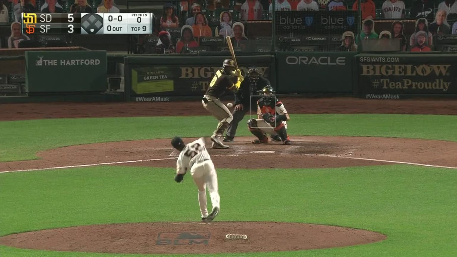 Dany Jiménez Swinging Strike to Jurickson Profar | 07/28/2020 | Texas ...
