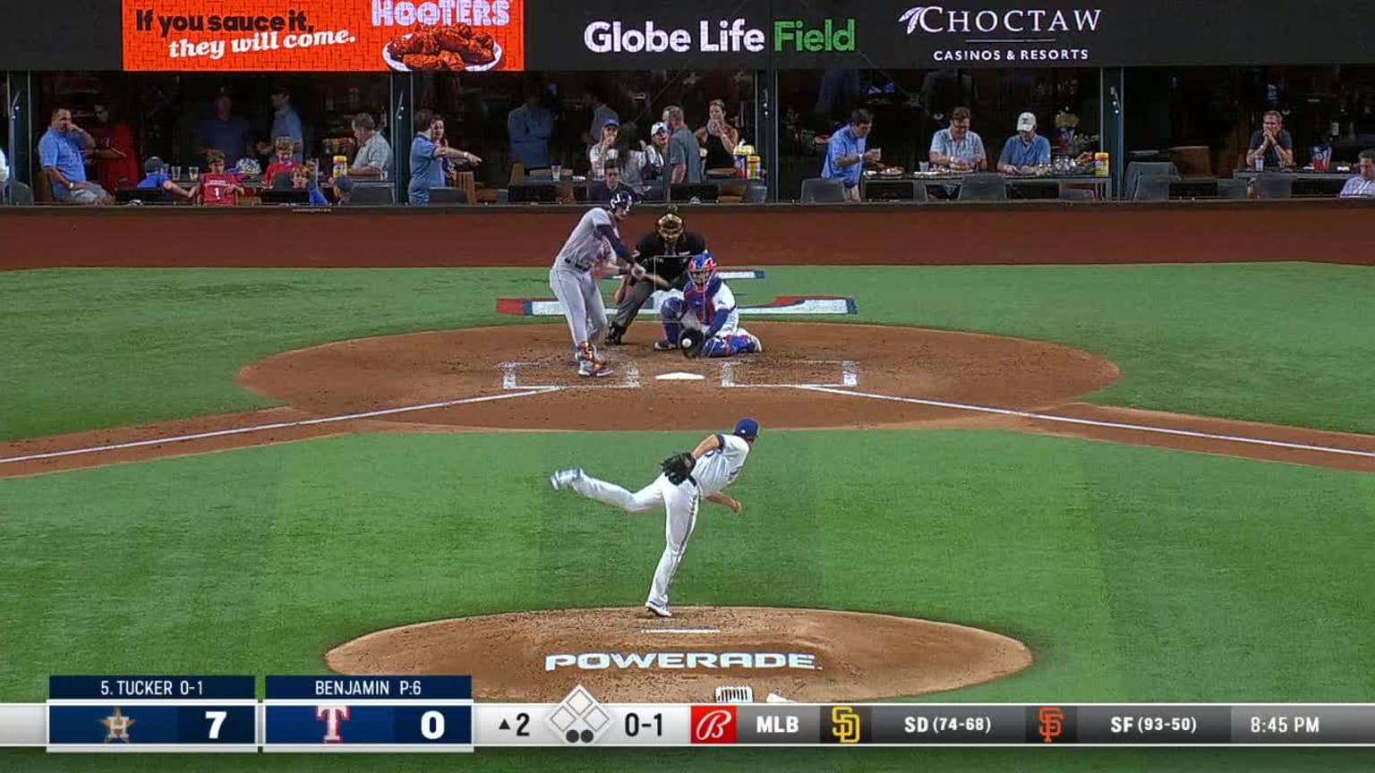 Wes Benjamin Ball to Kyle Tucker | 09/13/2021 | MLB.com