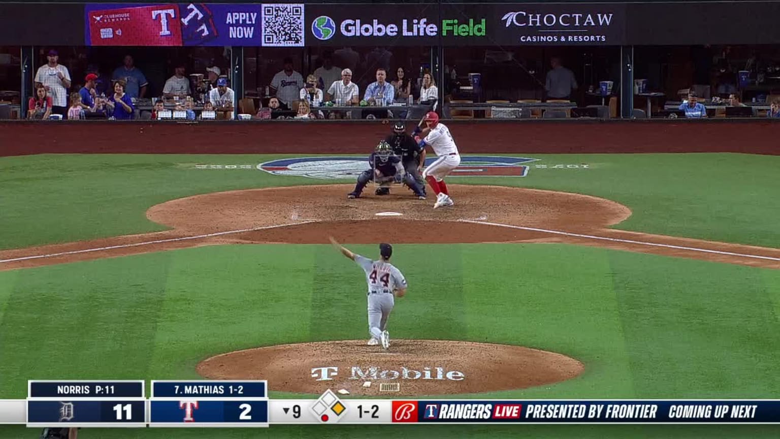 Mark Mathias singles on a ground ball to shortstop Zack Short. Jonah ...