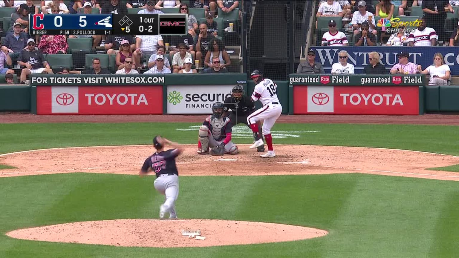AJ Pollock lines out to right fielder Franmil Reyes. | 07/24/2022 | MLB.com