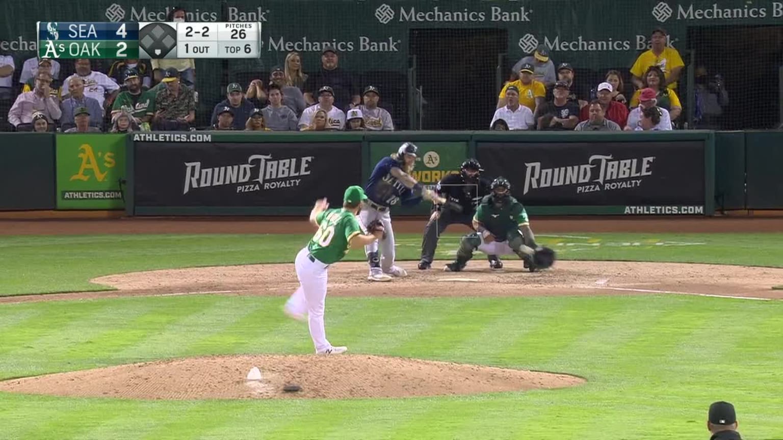 Sam Moll Ball to Jake Fraley | 09/21/2021 | MLB.com