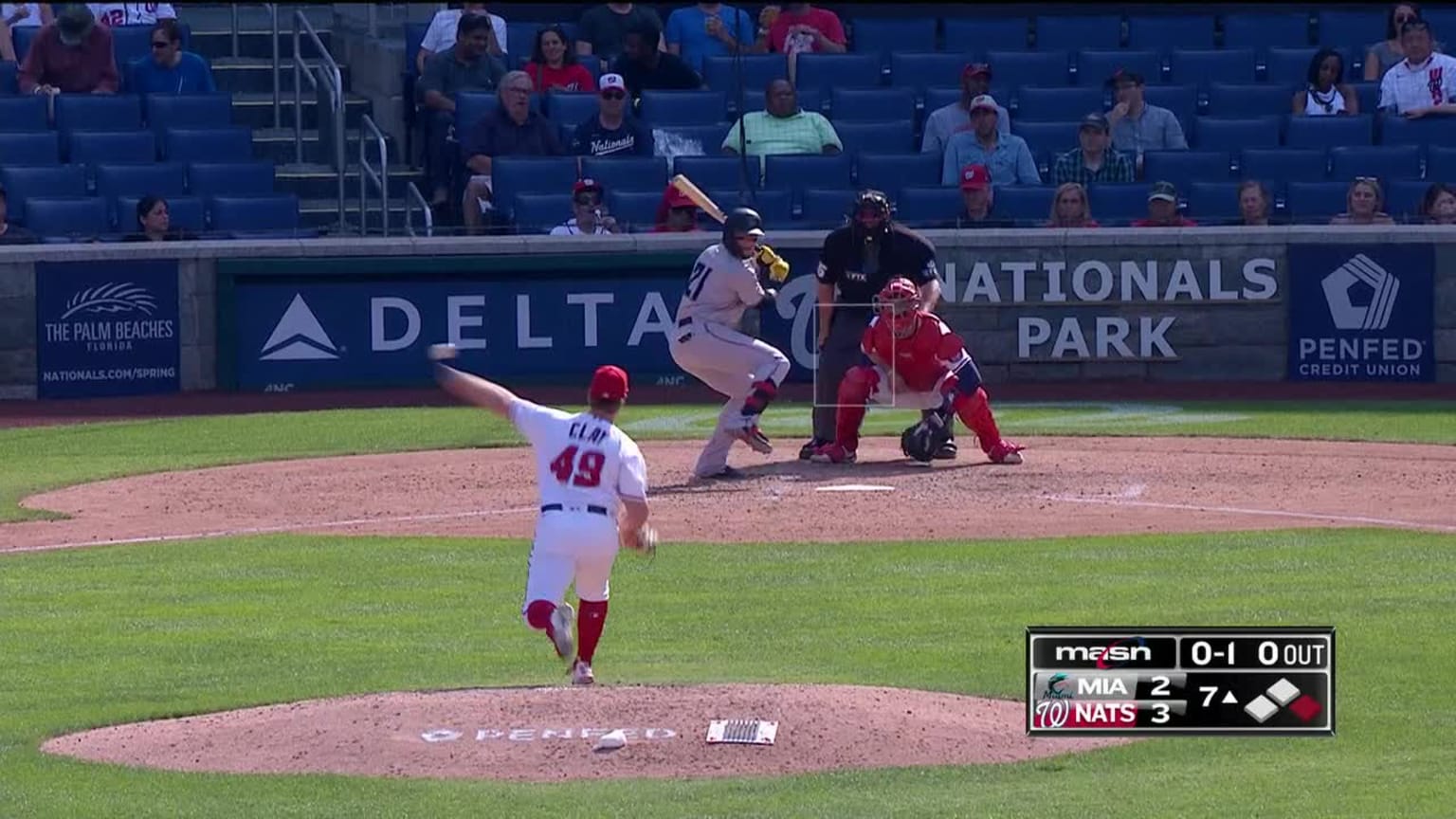 Sam Clay Ball In Dirt to Isan Diaz | 09/15/2021 | Cleveland Guardians