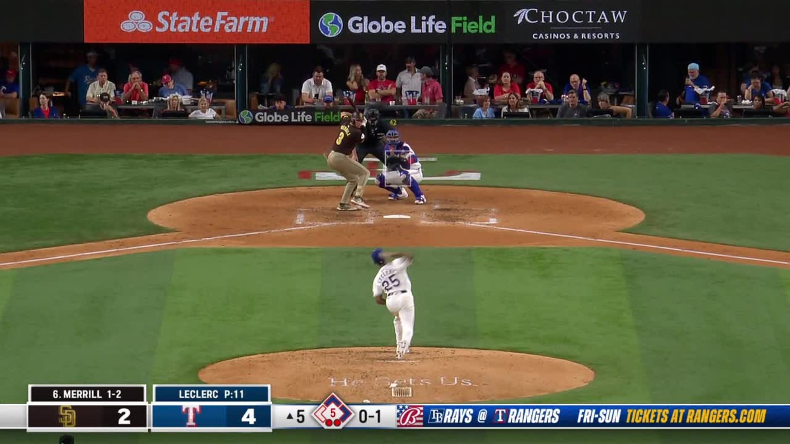 José Leclerc Ball to Jackson Merrill | 07/03/2024 | MLB.com
