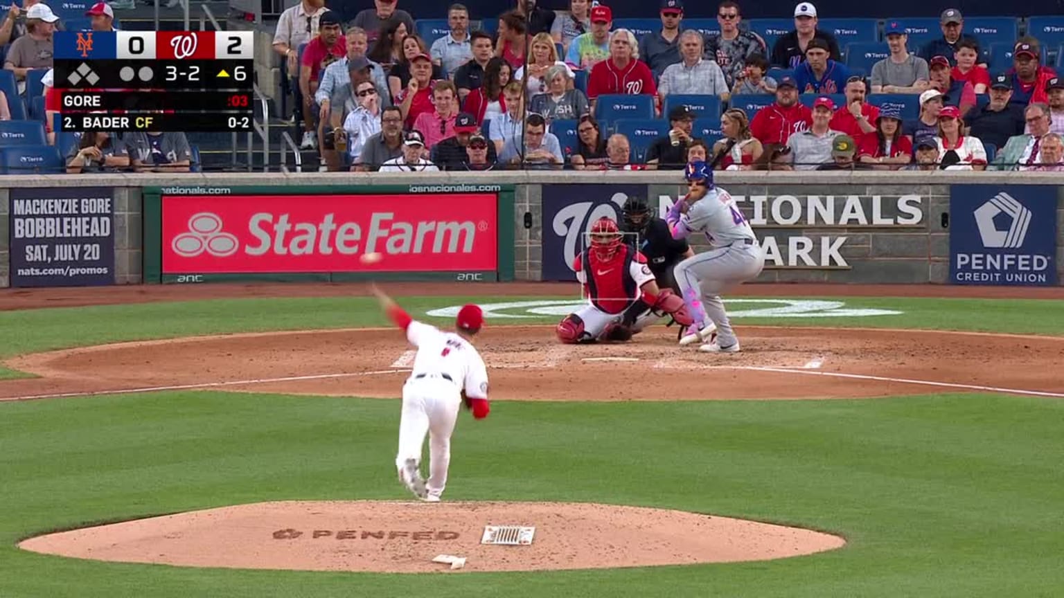 Harrison Bader singles on a fly ball to right fielder Lane Thomas. | 07 ...