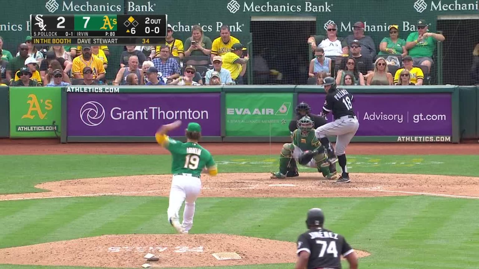 Cole Irvin Ball to AJ Pollock | 09/11/2022 | MLB.com