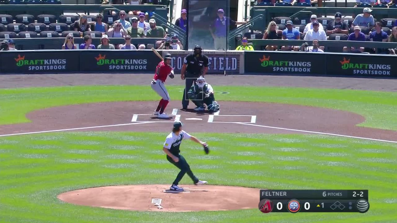 Ryan Feltner Ball to Josh Rojas | 08/14/2022 | MLB.com