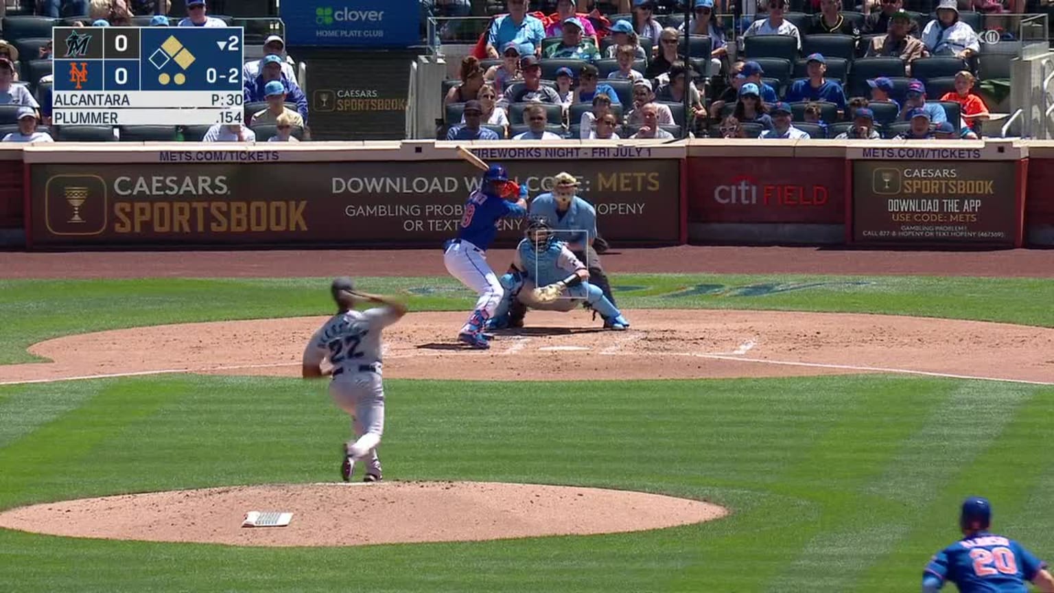 Nick Plummer called out on strikes. | 06/19/2022 | MLB.com