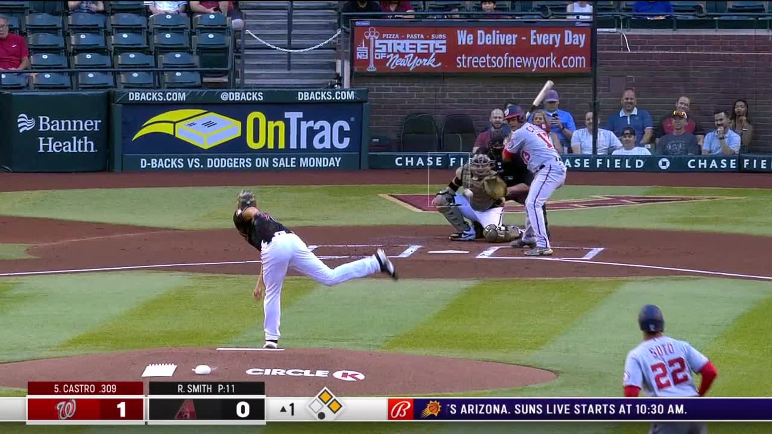 Riley Smith Ball to Starlin Castro | 05/14/2021 | Los Angeles Dodgers