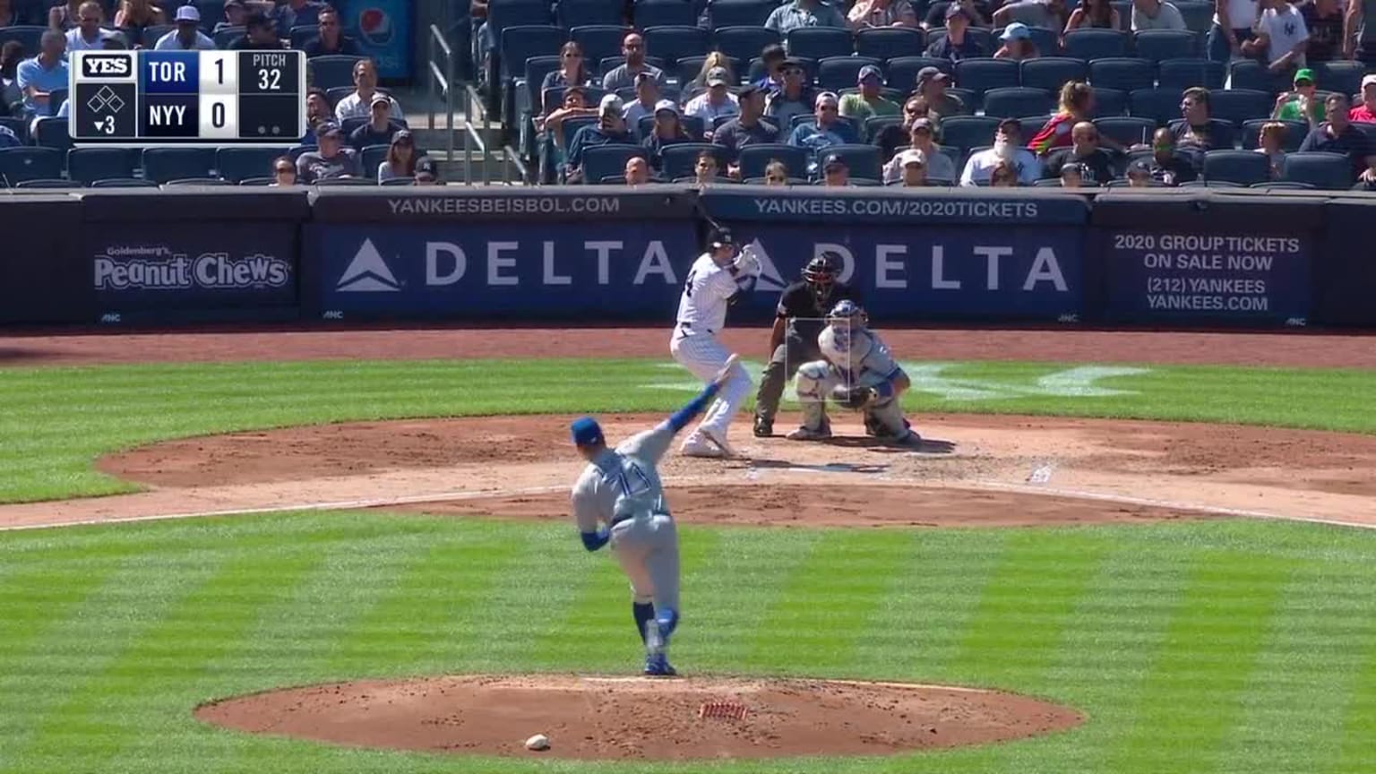 T.J. Zeuch Ball to Tyler Wade | 09/21/2019 | Philadelphia Phillies