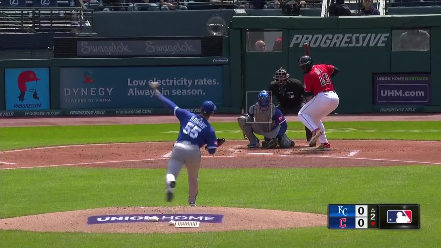Jhonkensy Noel singles on a ground ball to left fielder MJ Melendez ...