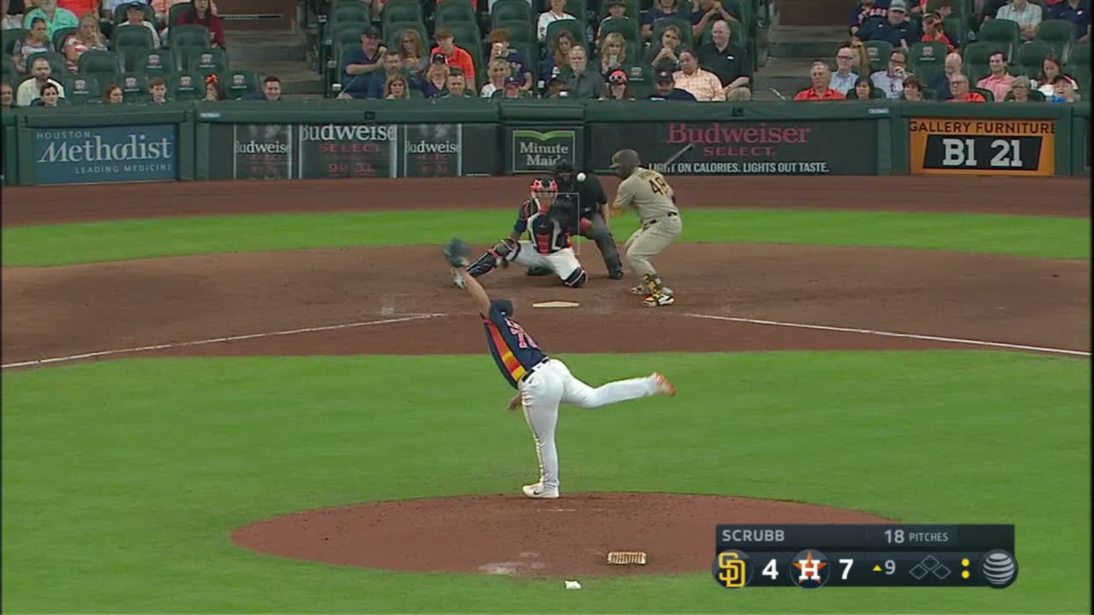 Andre Scrubb Ball to Webster Rivas | 05/30/2021 | MLB.com